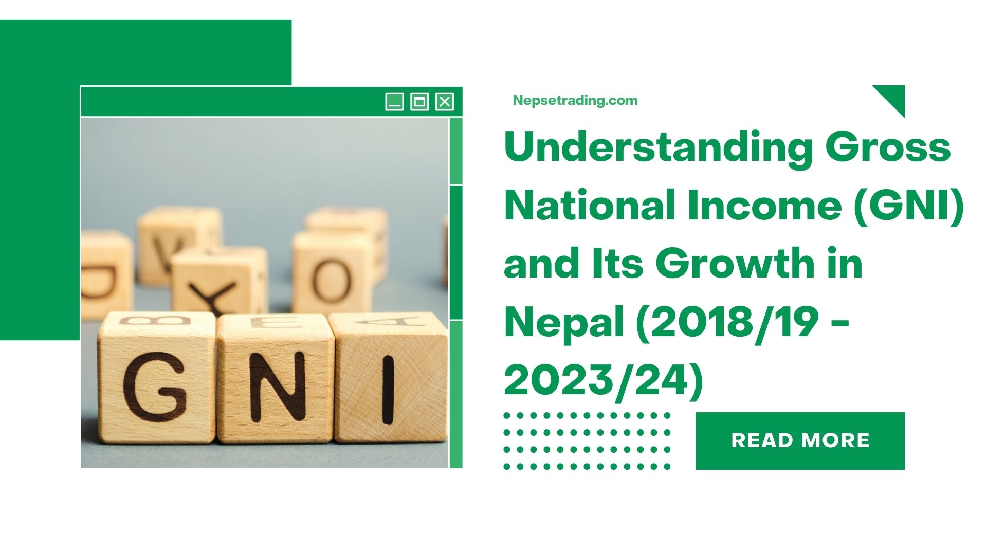 Understanding Gross National Income (GNI) and Its Growth in Nepal (2018 ...