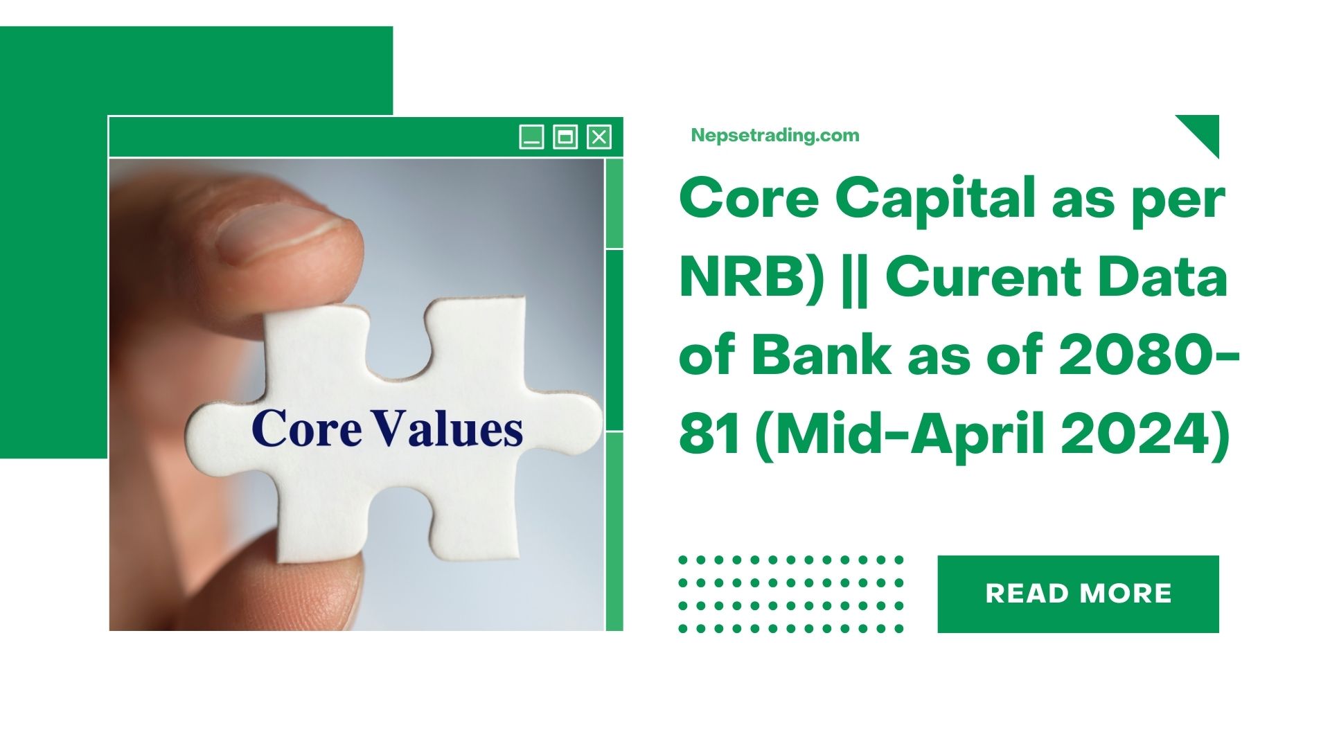 Understanding Core Capital || Curent Data of Bank as of 2080-81 (Mid-April 2024) | NEPSE Trading